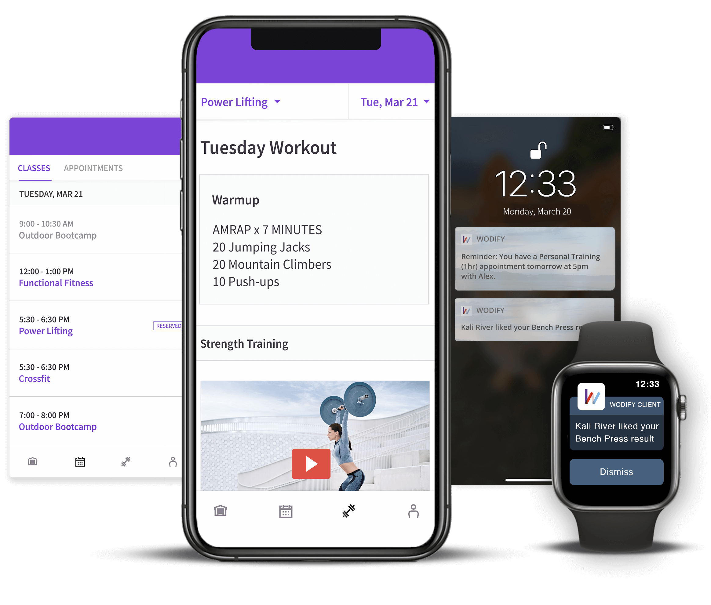 The Mobile App for Your Gym Members | Wodify